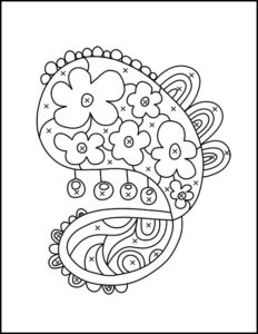 Free Monochrome Coloring Pages – Monochrome Coloring Book